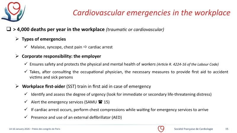 Rôle du médecin du travail dans la prévention cardio-vasculaire ...
